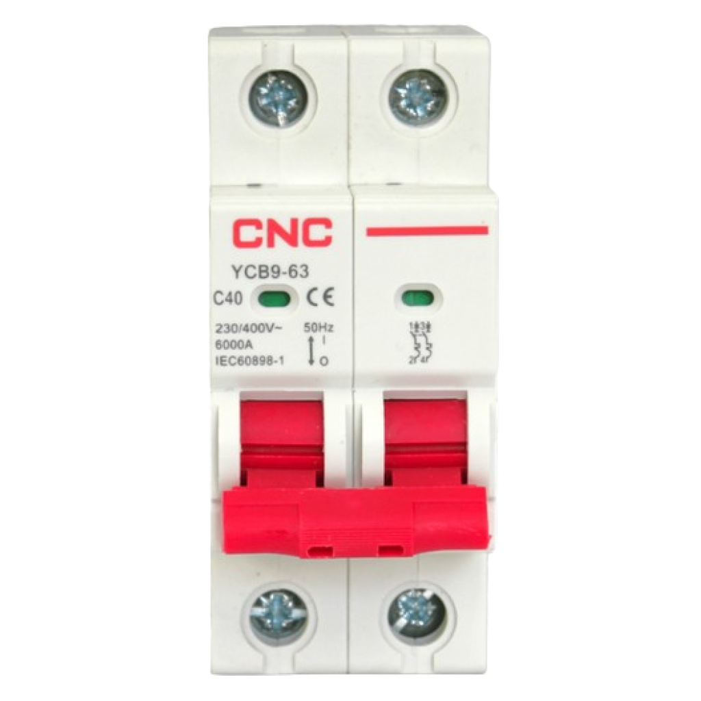 Interruptor termomagnético omnipolar 2P 40A 6KA CNC | LanGlobal