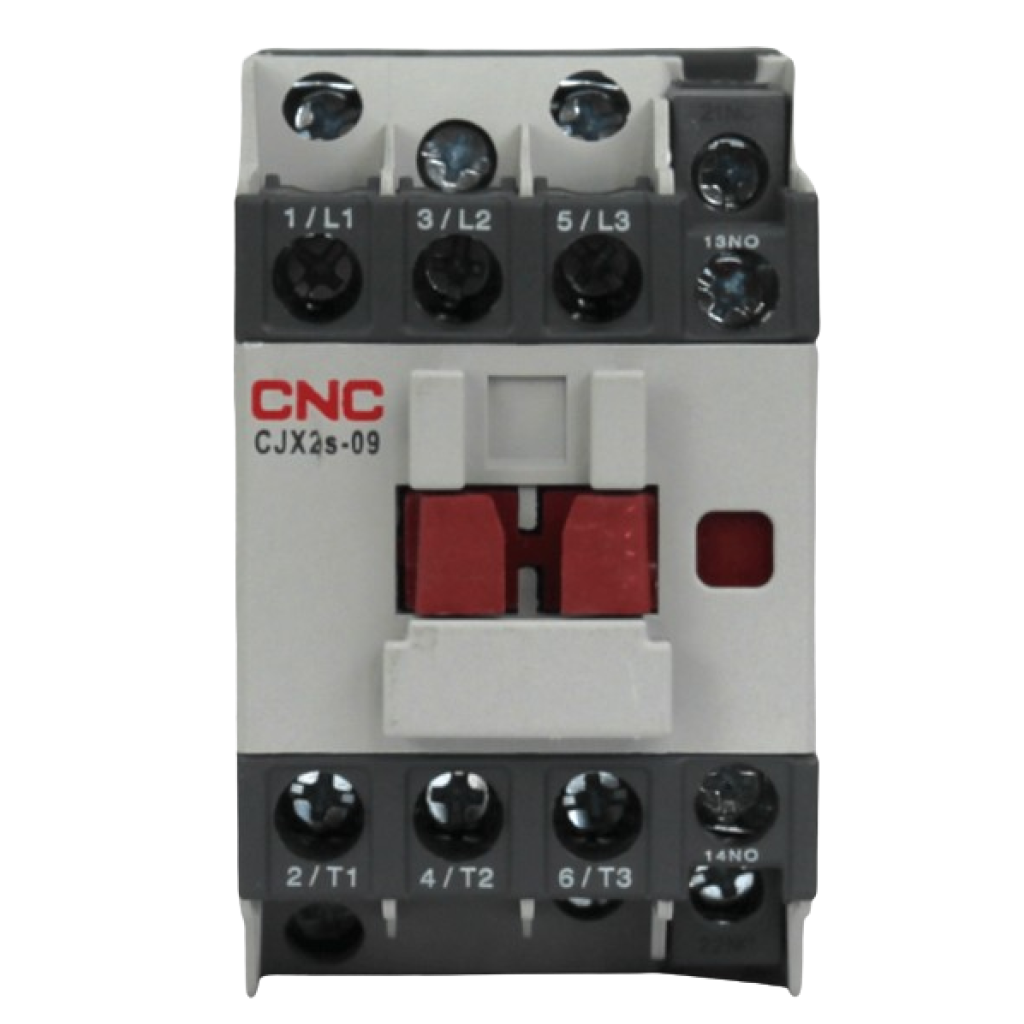 Contactor CJX2s 09A bobina 220V 1NO 1NC | LanGlobal
