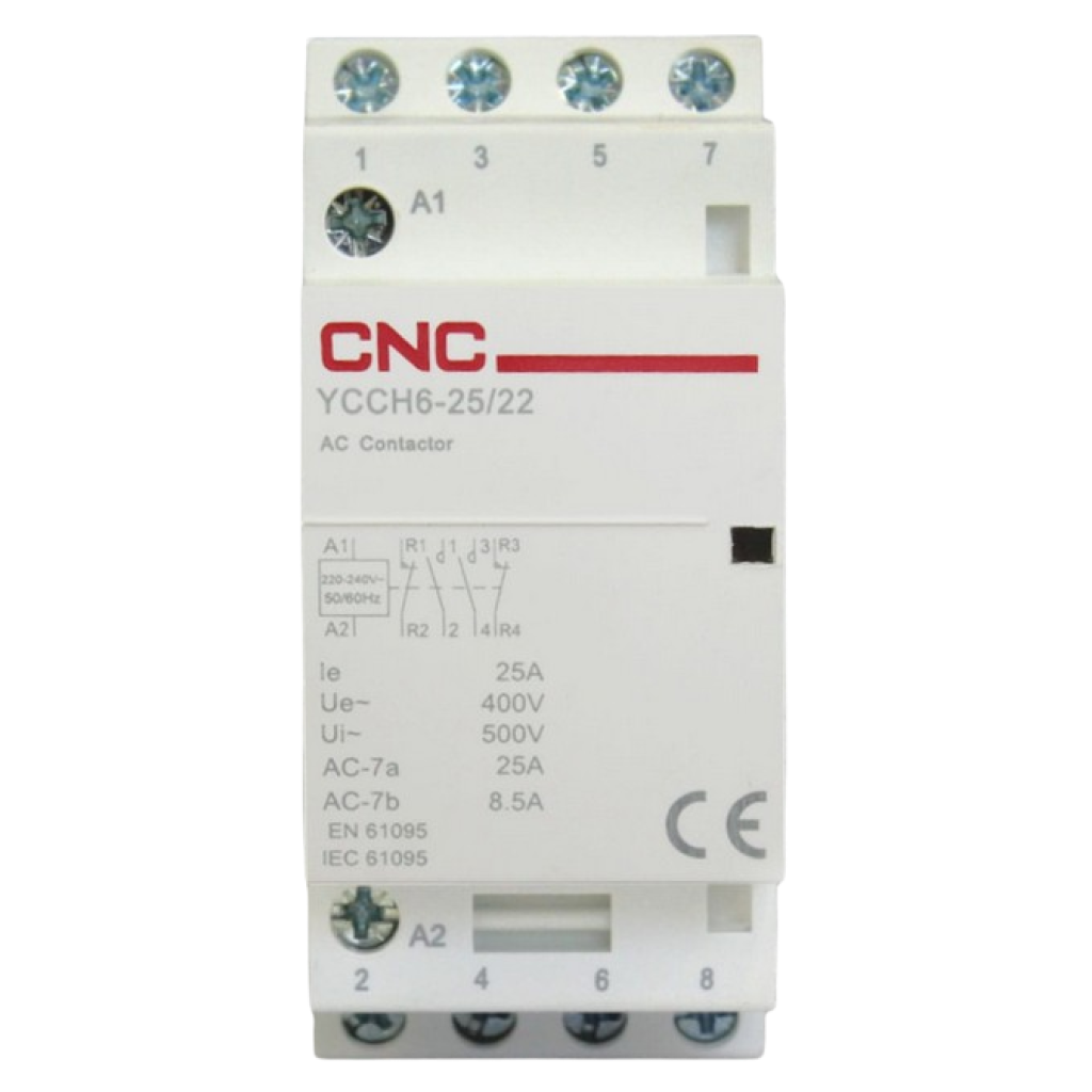 CONTACTOR MODULAR 25A 220VAC | LanGlobal