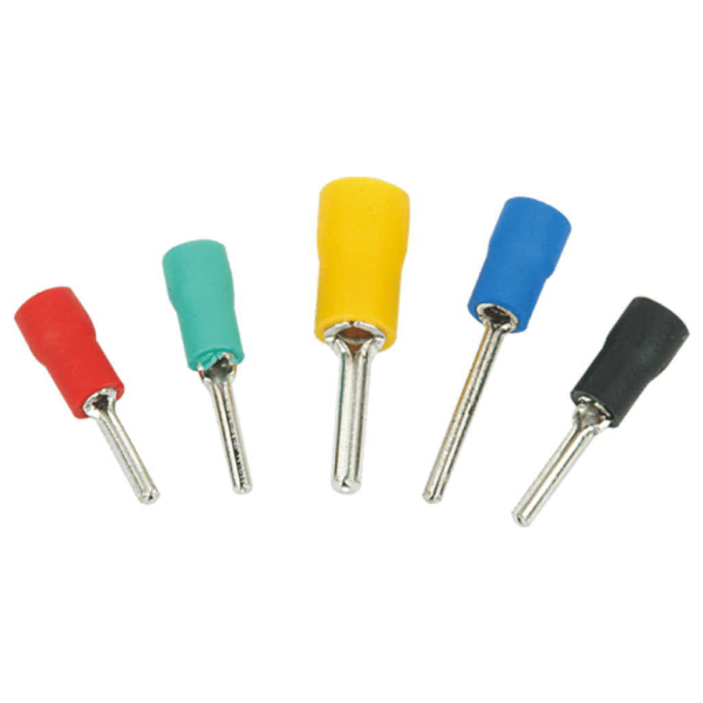 Terminal de punta 12~10AWG amarillo Globaltronics | LanGlobal